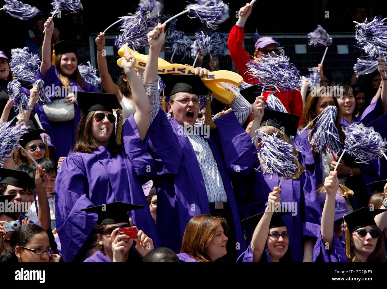 Nyu commencement hi-res stock photography and images - Alamy