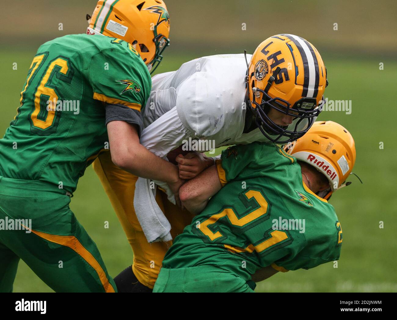 Tackle football action with Lewiston vs Lakeland High School freshmen ... Tackle football action with Lewiston vs Lakeland High School freshmen ...