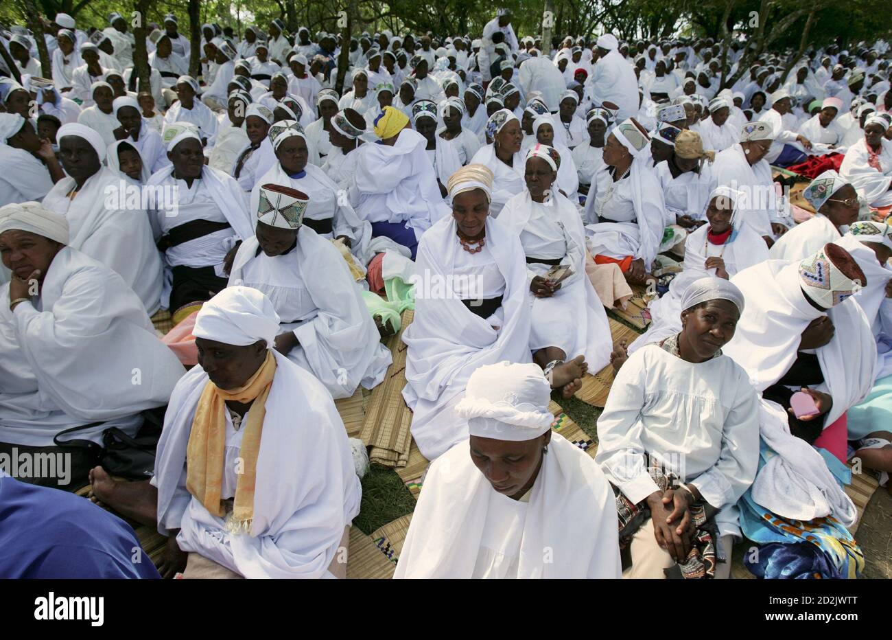South africa shembe faith hi-res stock photography and images - Alamy