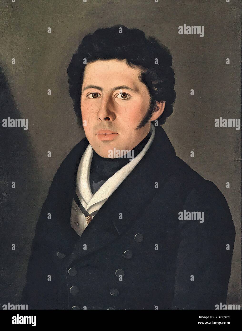 Einsle Anton - Portrait of a Young Man - Austrian School - 19th Century ...