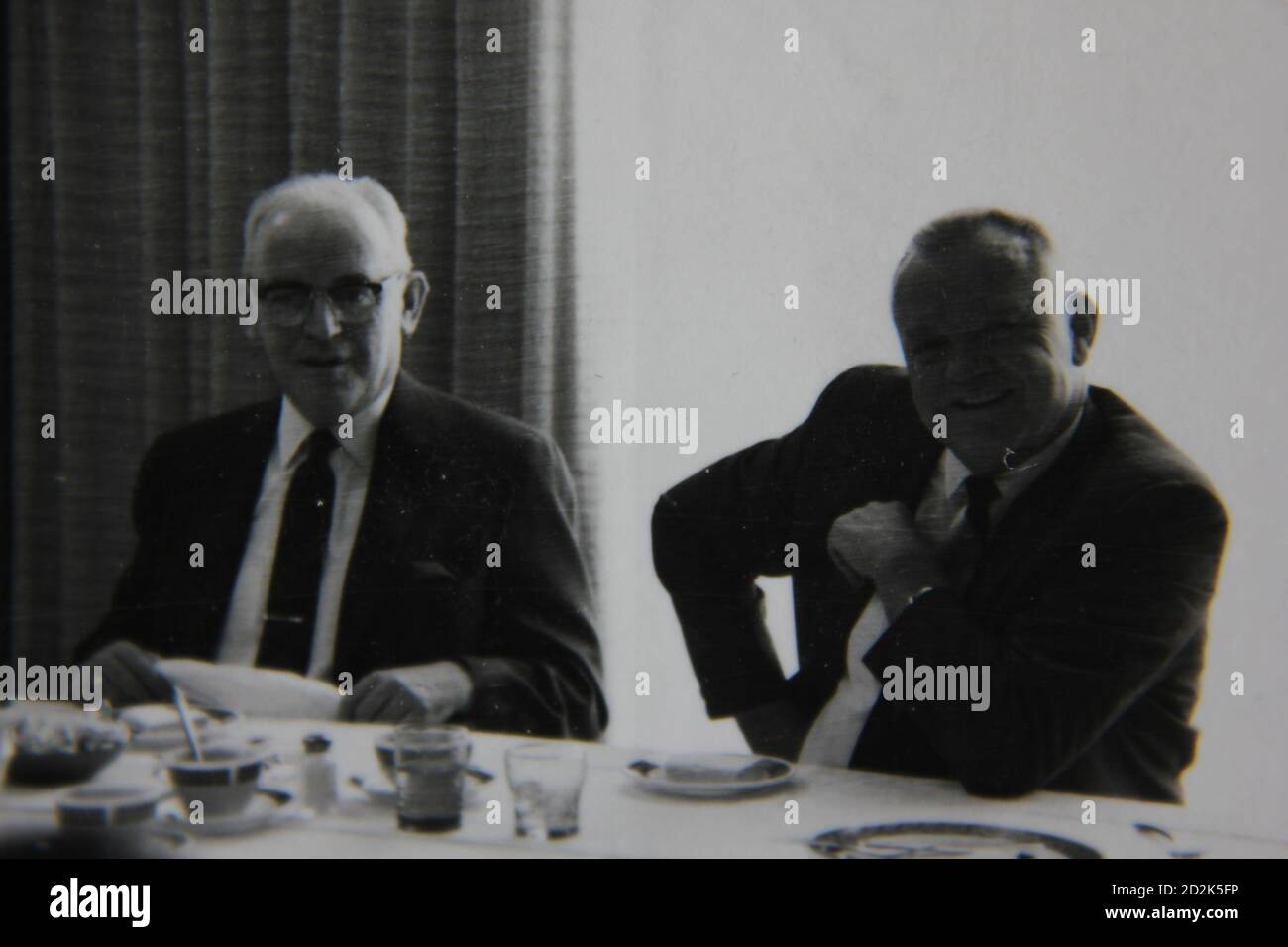 Fine 1970s vintage black and white photography of a professional ...