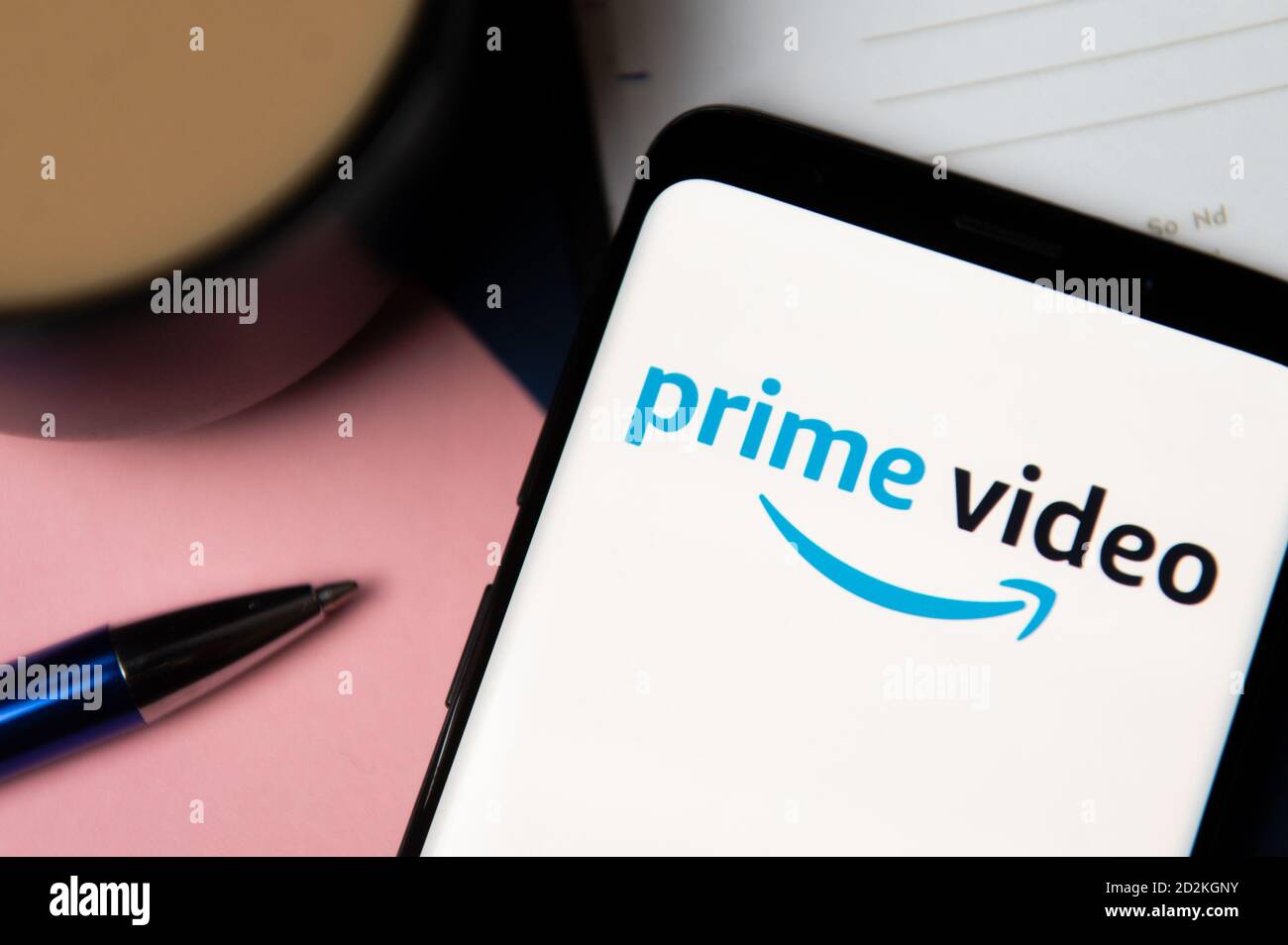 Amazon prime video logo hi-res stock photography and images - Alamy
