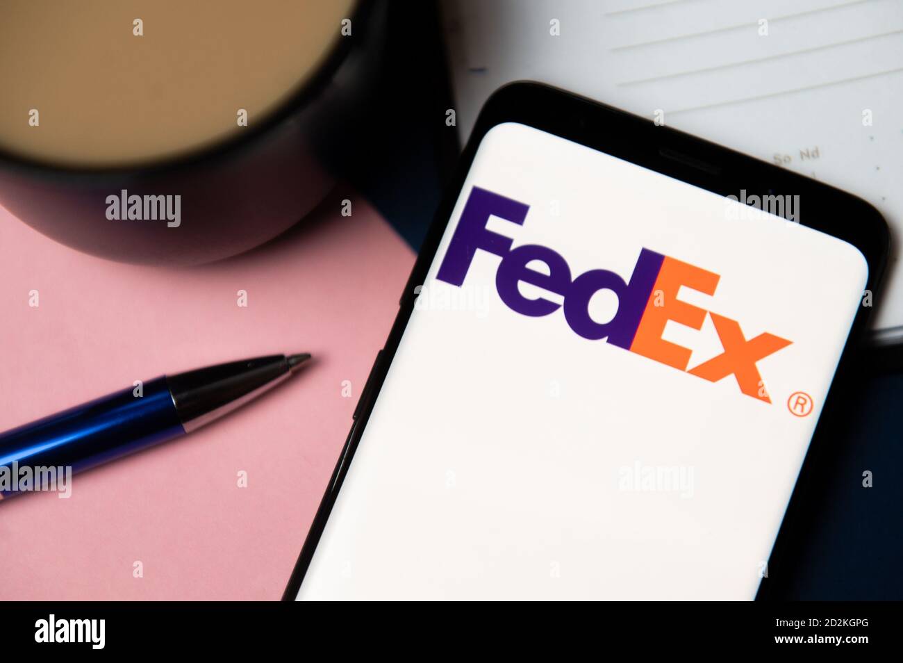 Fedex logo illustration hi-res stock photography and images - Alamy