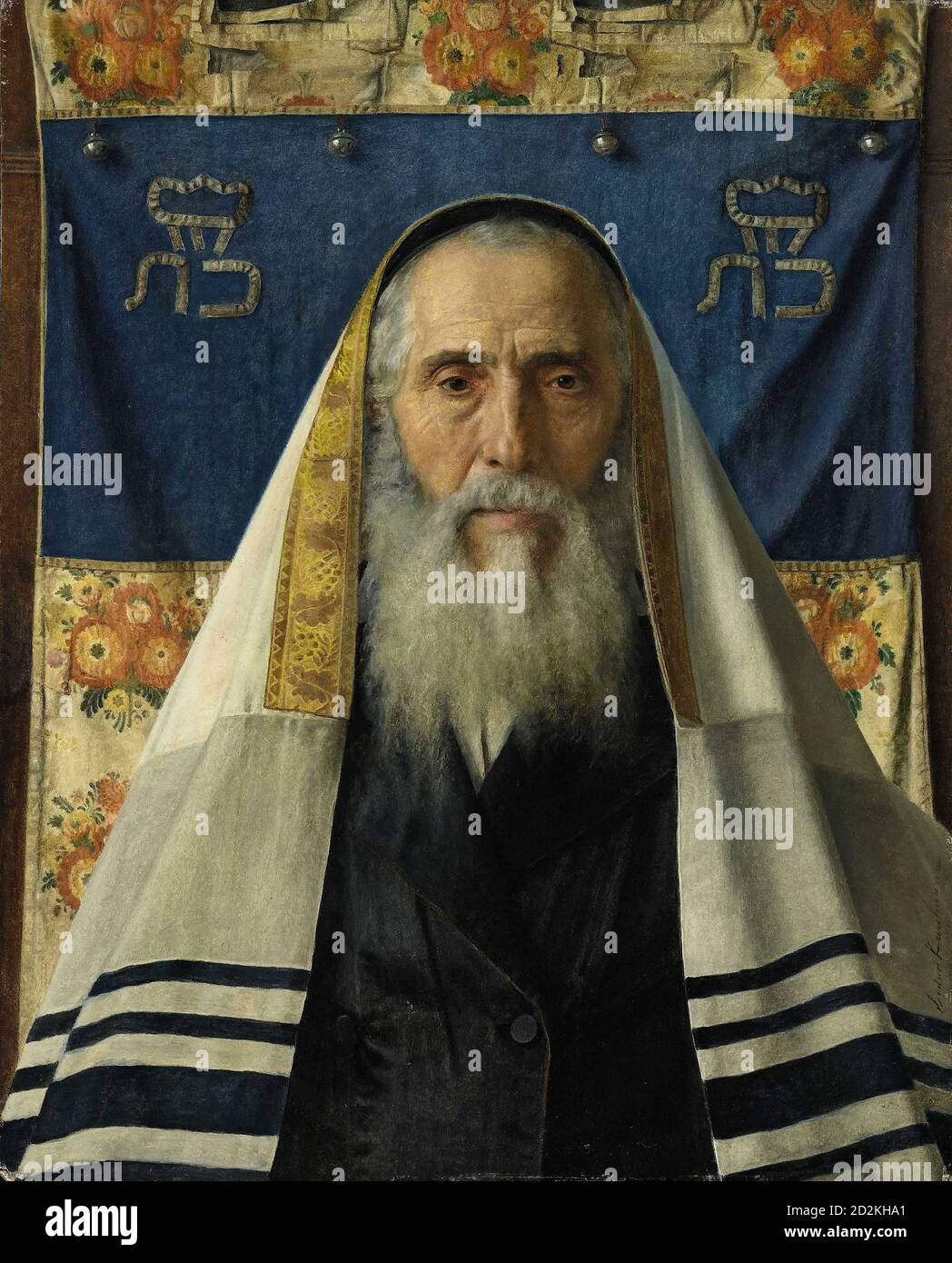 Isidor kaufmann shawl hi-res stock photography and images - Alamy