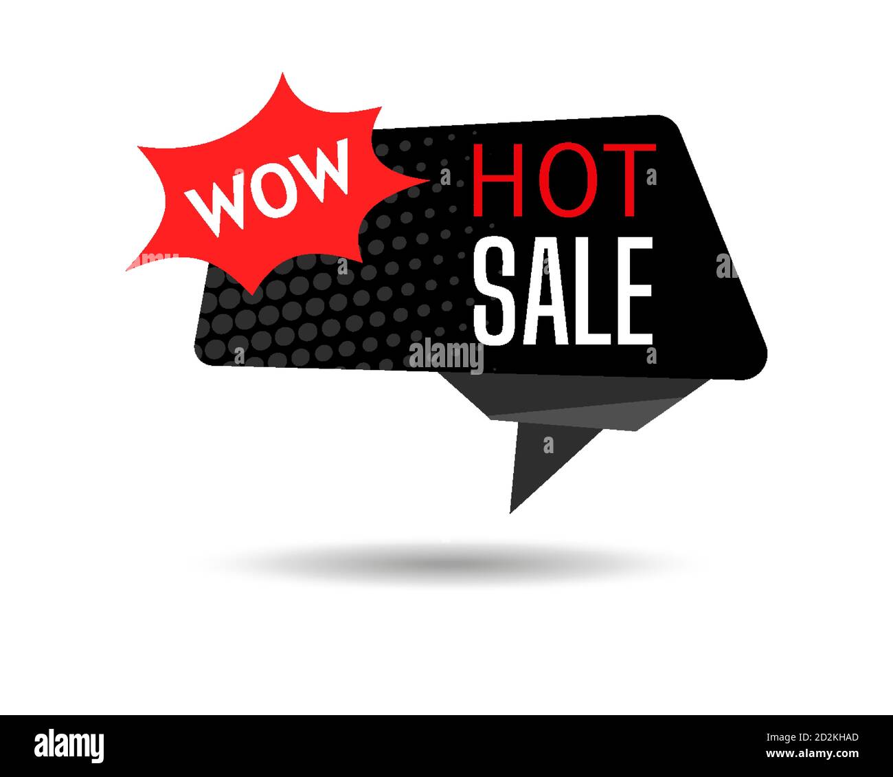 Black Friday hot sale banner template. Retro design element dialog ...