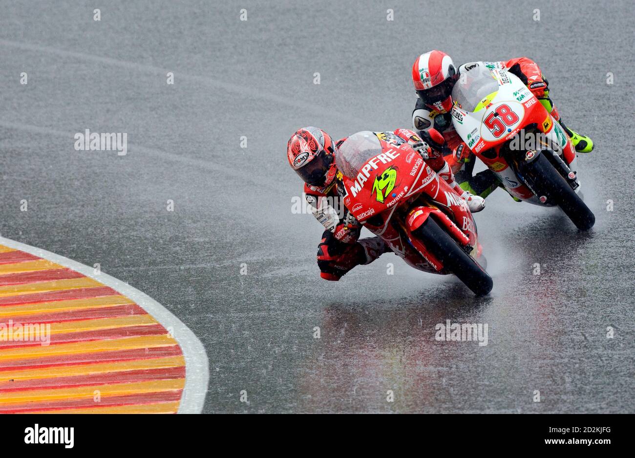 Aprilia racing rider hi-res stock photography and images - Alamy