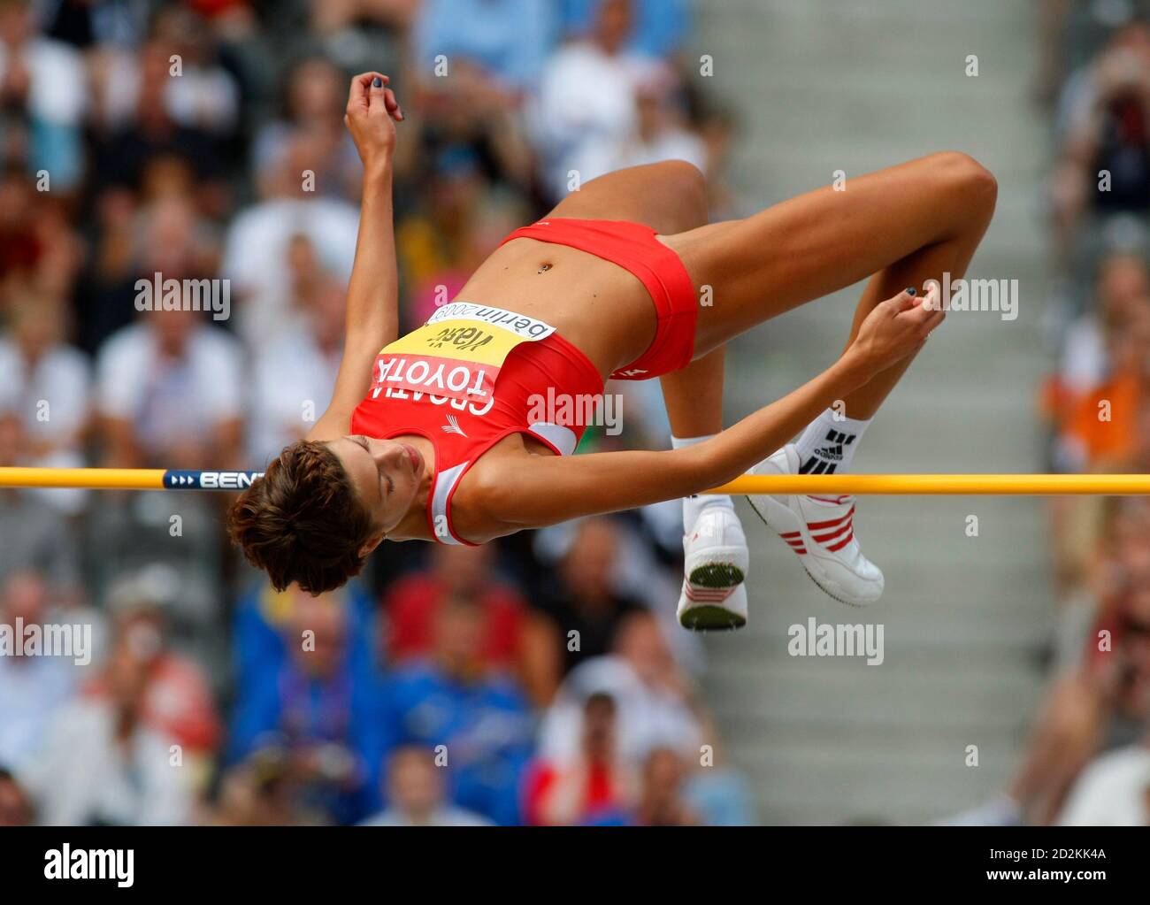 Blanka Vlasic Croatia Olympic Stadium High Resolution Stock Photography ...