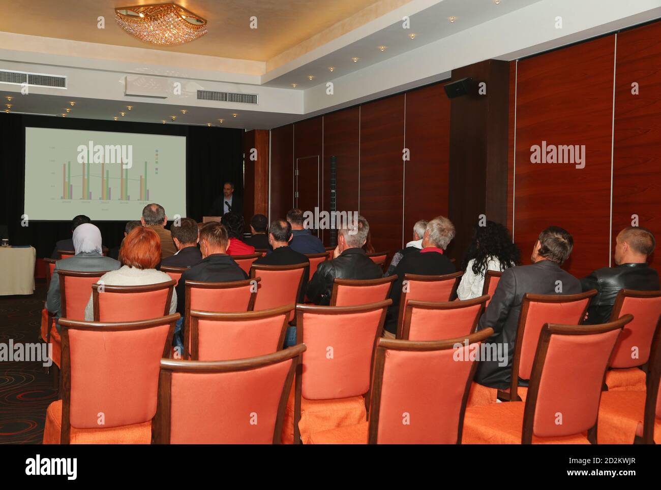 Audience at business meeting conference hall Stock Photo - Alamy