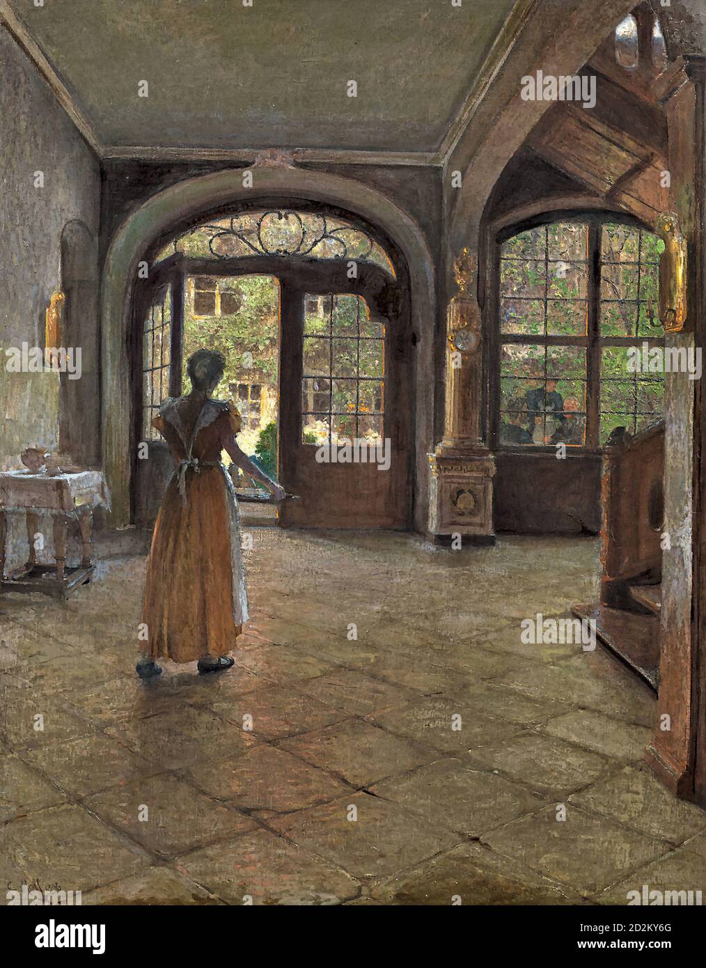 Moll Carl - Before Breakfast - Austrian School - 19th Century Stock ...