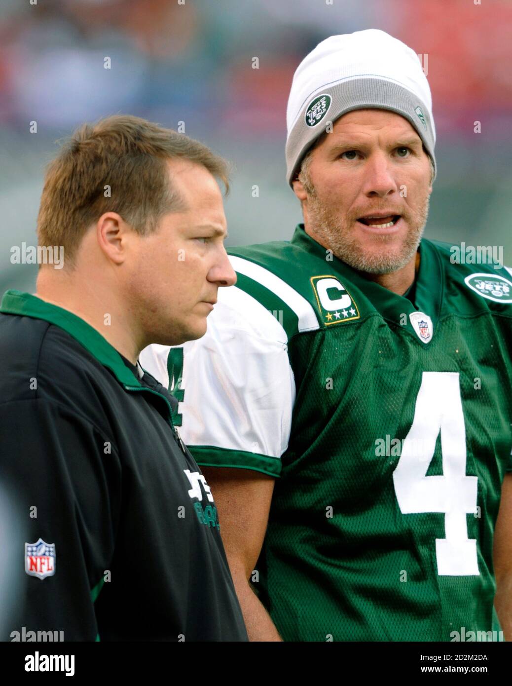 Brett favre coach hi-res stock photography and images - Alamy