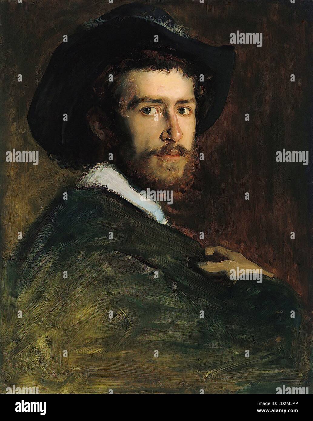 Probst Carl - Portrait of Hans Temple - Austrian School - 19th Century ...