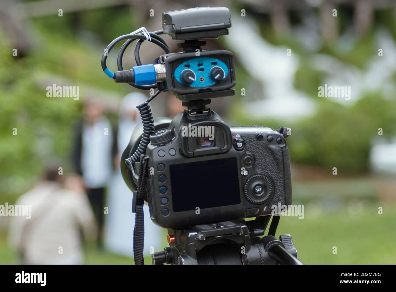 Professional news cameraman isolated hi-res stock photography and ...