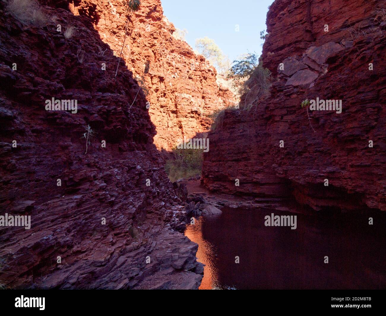 Pool, Weano Gorge, Karijini National Park, Western Australia Stock ...