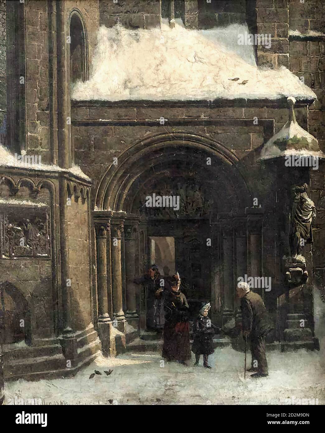 Ritter Eduard - Giving to the Poor at the Balduskirche Nuremberg ...