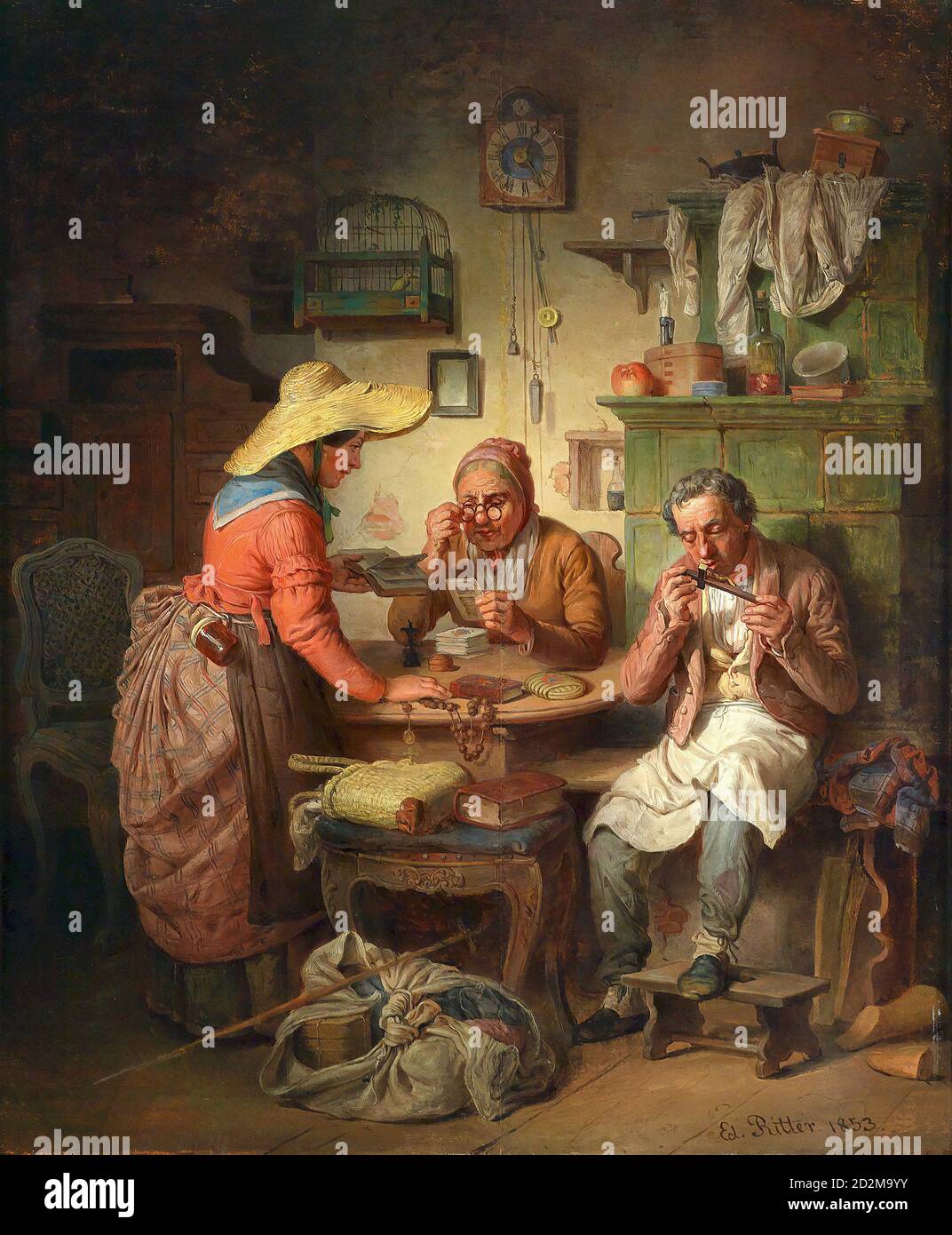 Pedlar, 19th century hi-res stock photography and images - Alamy