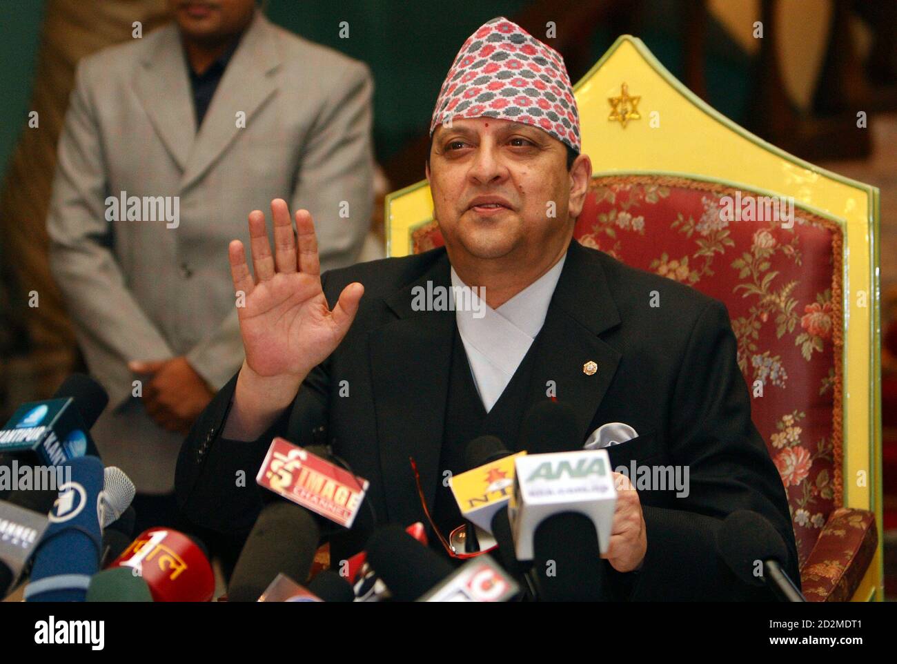 King gyanendra bir bikram shah dev hi-res stock photography and images ...