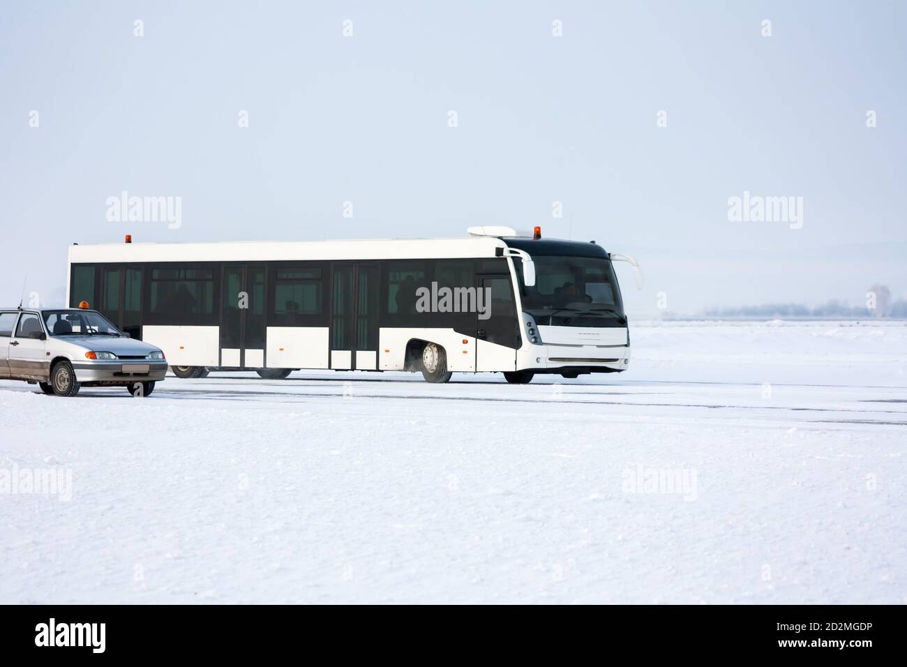 Apron passenger bus hi-res stock photography and images - Alamy