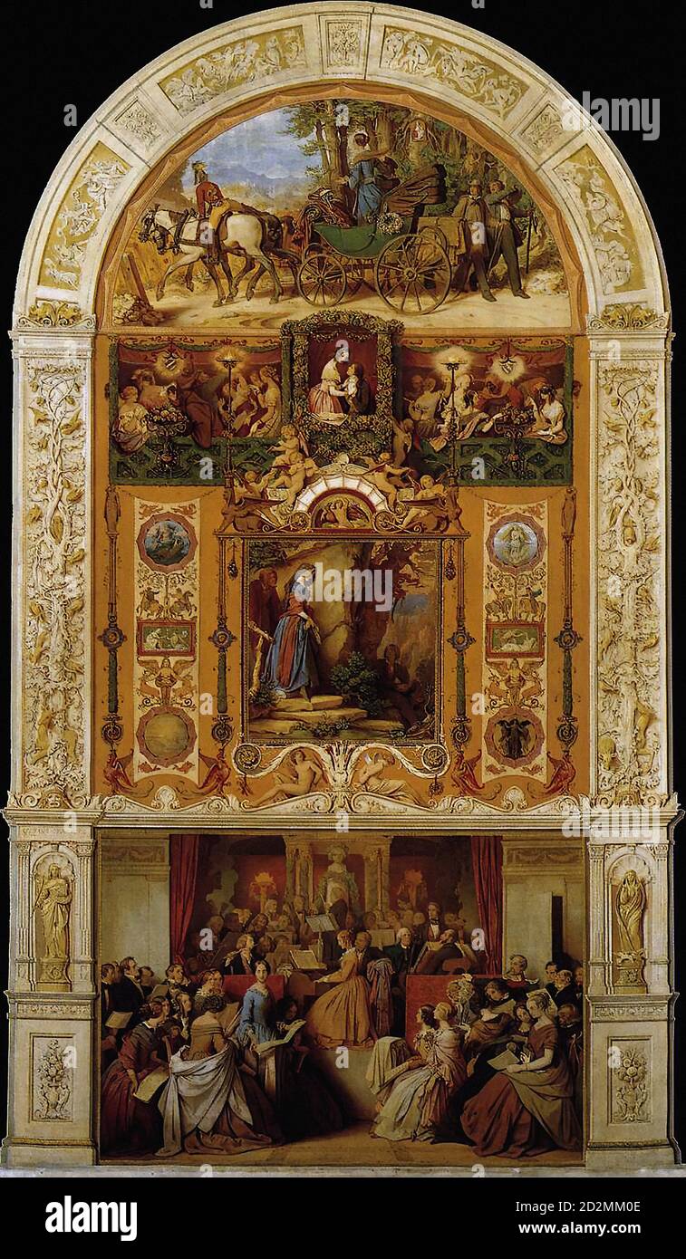 Moritz von schwind symphony hi-res stock photography and images - Alamy