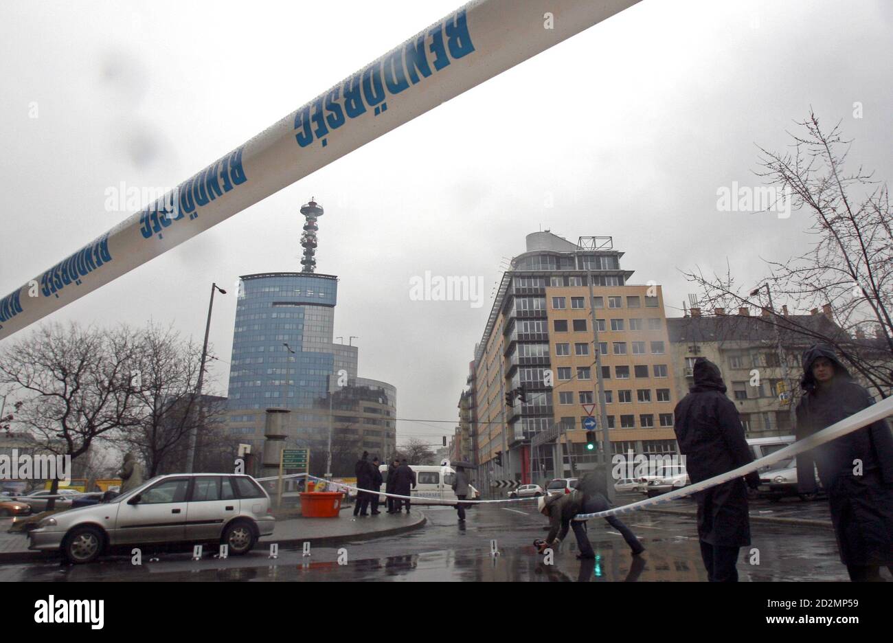 Budapest police car hi-res stock photography and images - Alamy