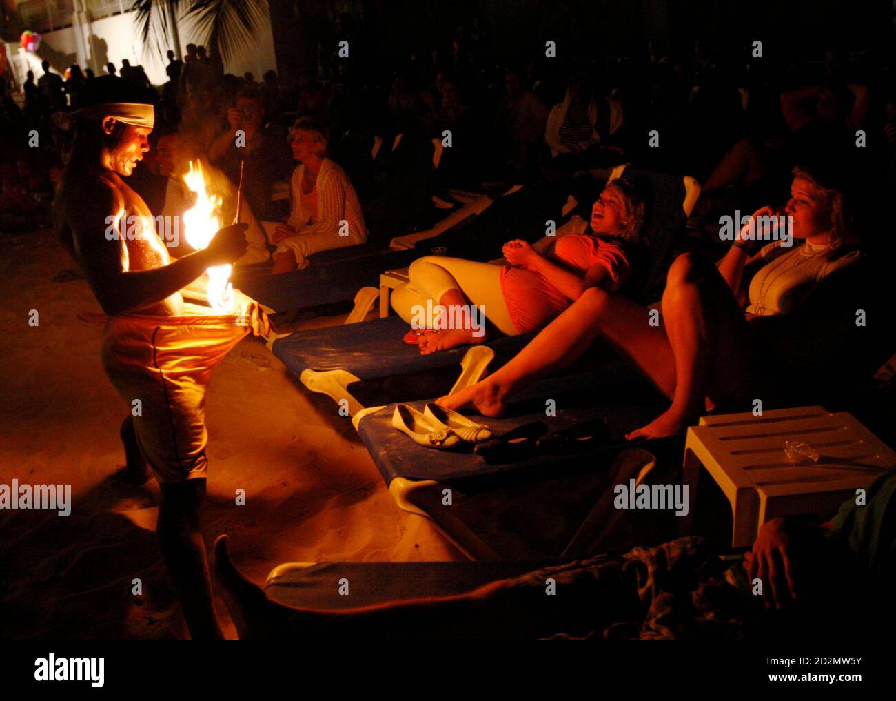 Fire dancer jamaica hi-res stock photography and images - Alamy
