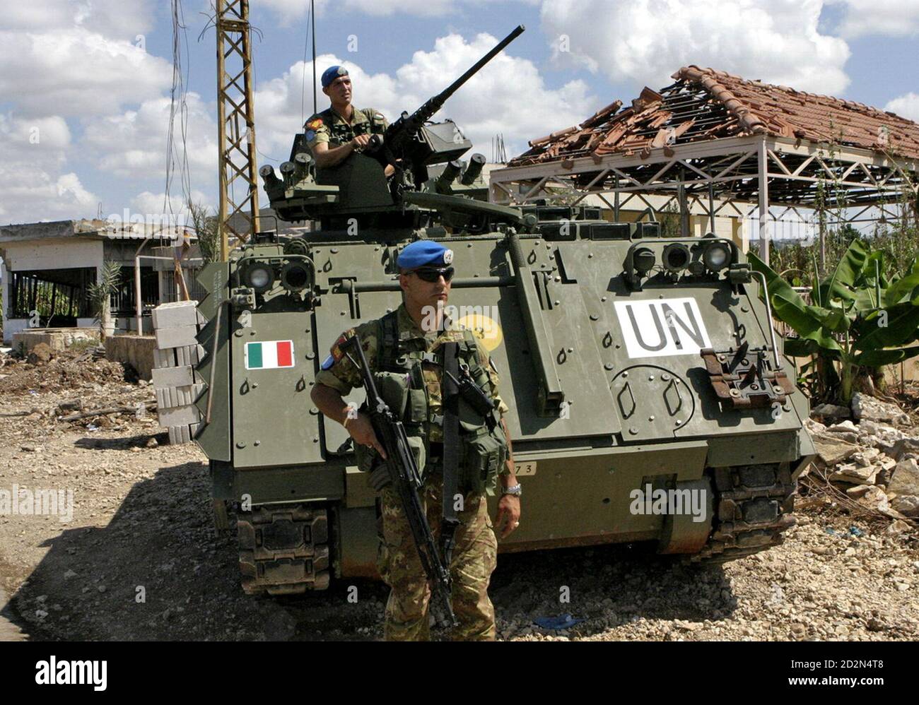 Unifil lebanon italian hi-res stock photography and images - Alamy