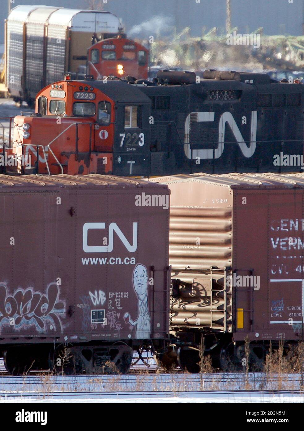 Cn Rail Yard High Resolution Stock Photography and Images - Alamy