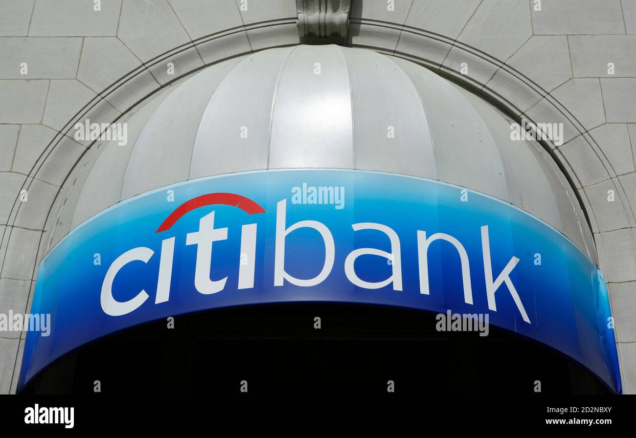 Citibank logo hi-res stock photography and images - Alamy