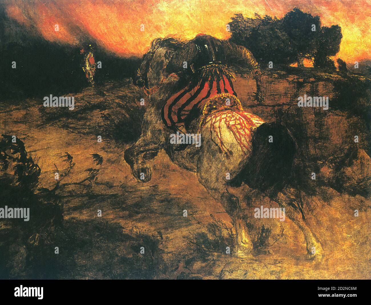 Bocklin Arnold - Astolf Reitet Mit Dem Haupte Des Orills Davon - Swiss ...