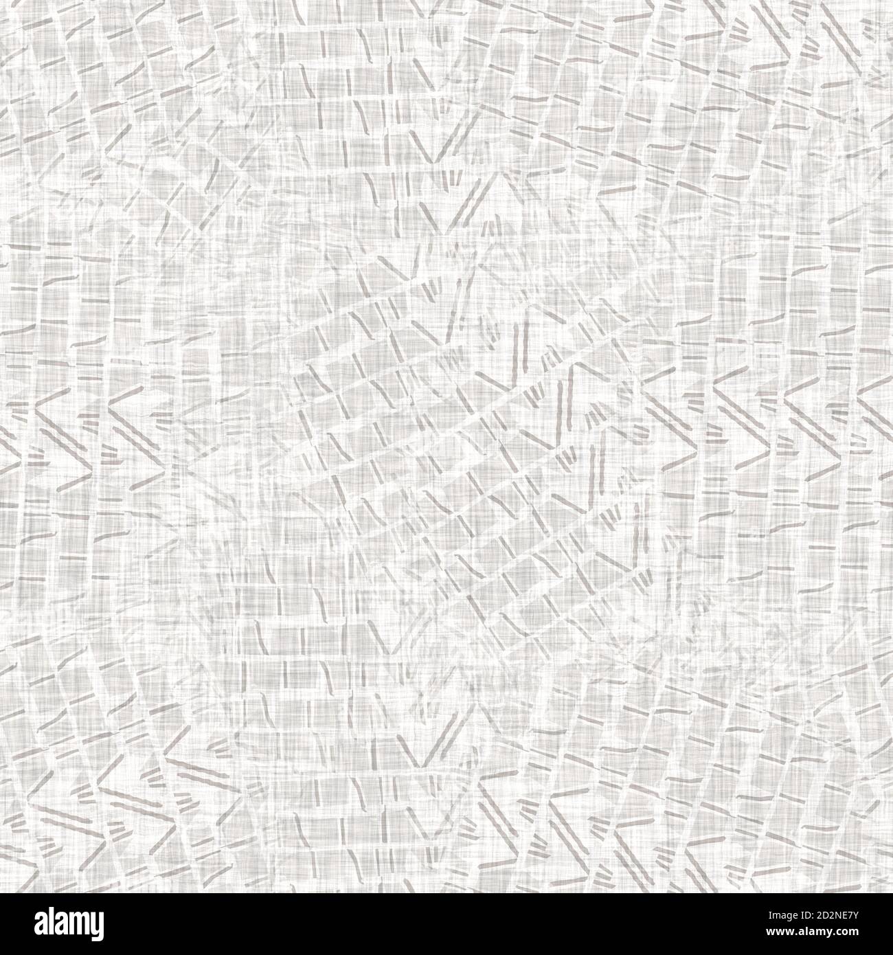 Seamless light grey woven collage linen texture background. Flax hemp ...