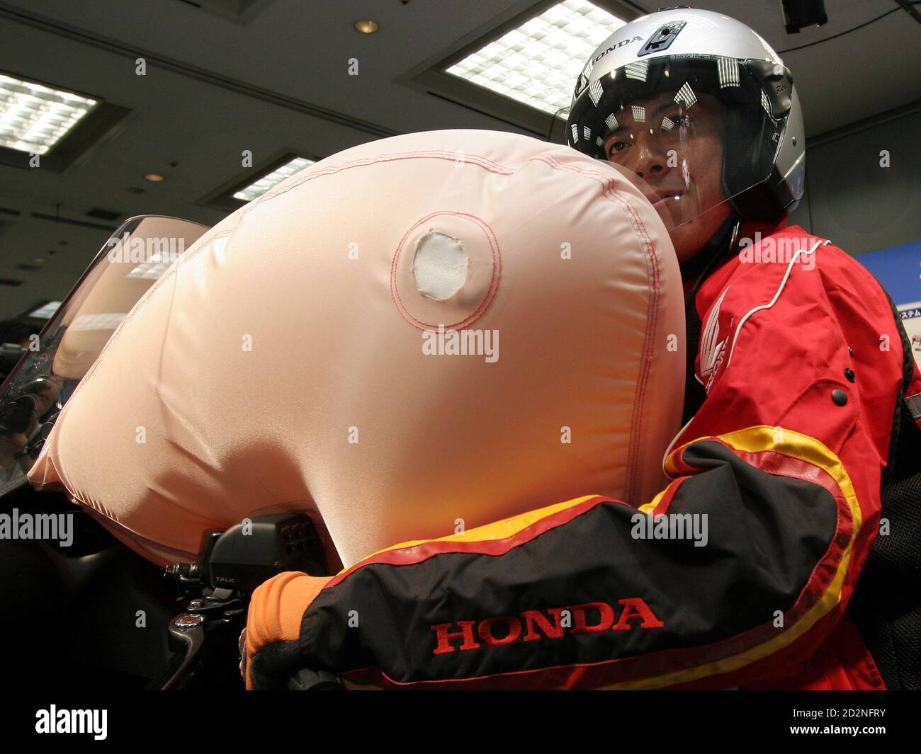 Honda mounted hi-res stock photography and images - Alamy