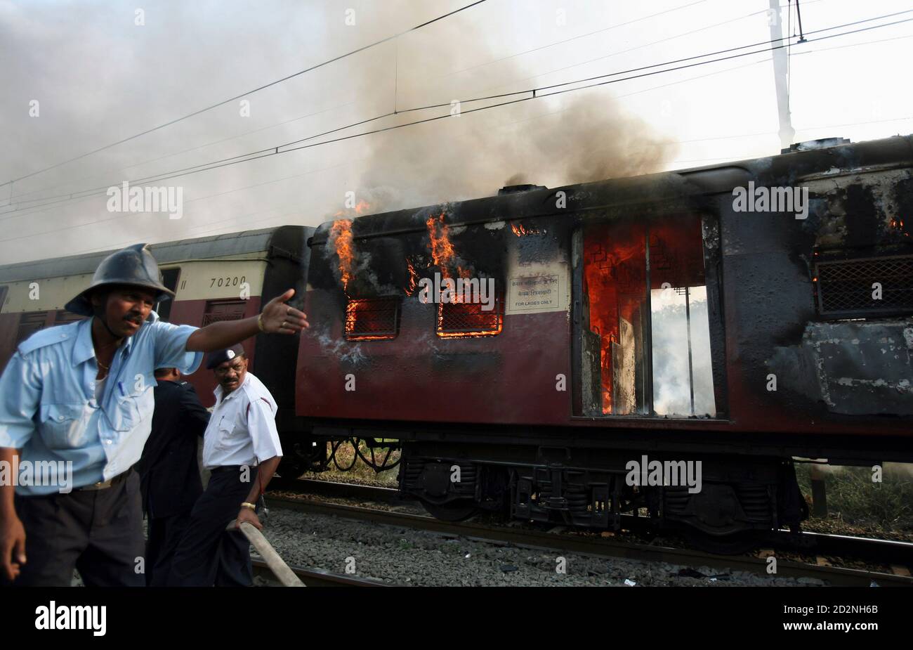 Police station fire india hi-res stock photography and images - Alamy