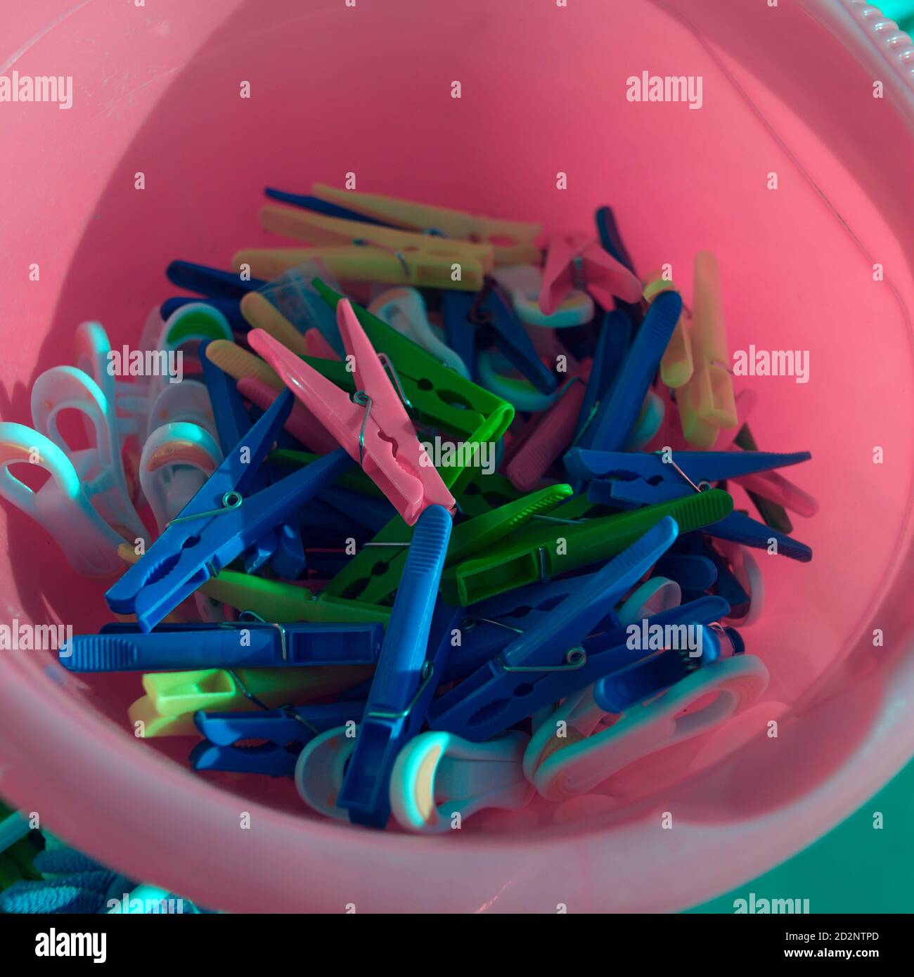 Laundry pins hi-res stock photography and images - Alamy