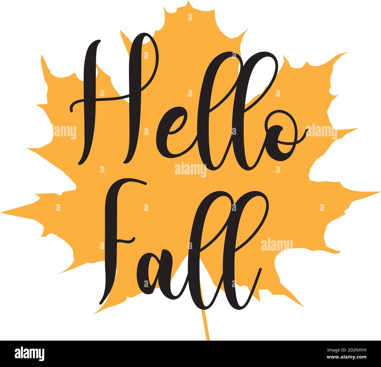 Fall leaf vector vectors hi-res stock photography and images - Alamy