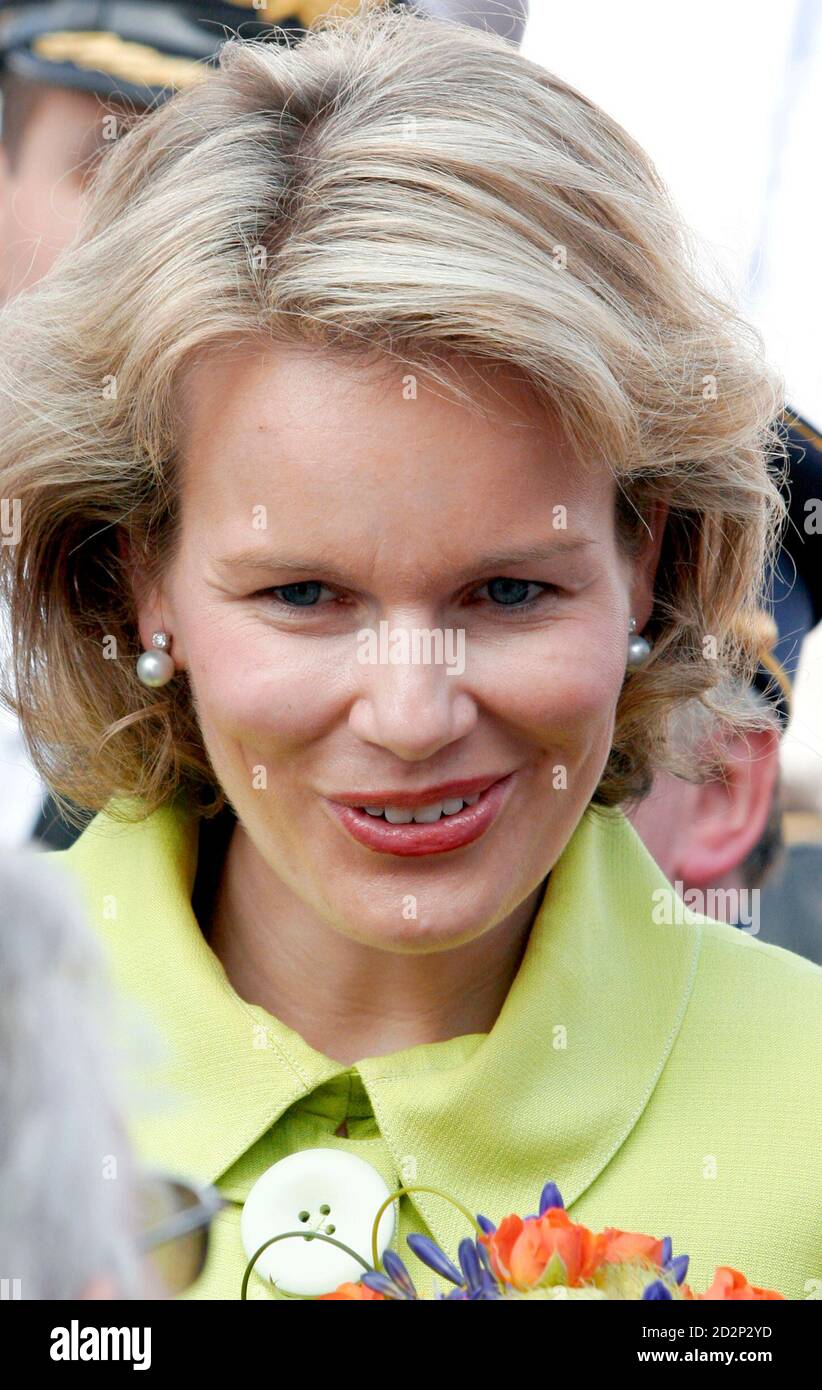 Princess mathilde of belgium hi-res stock photography and images - Alamy