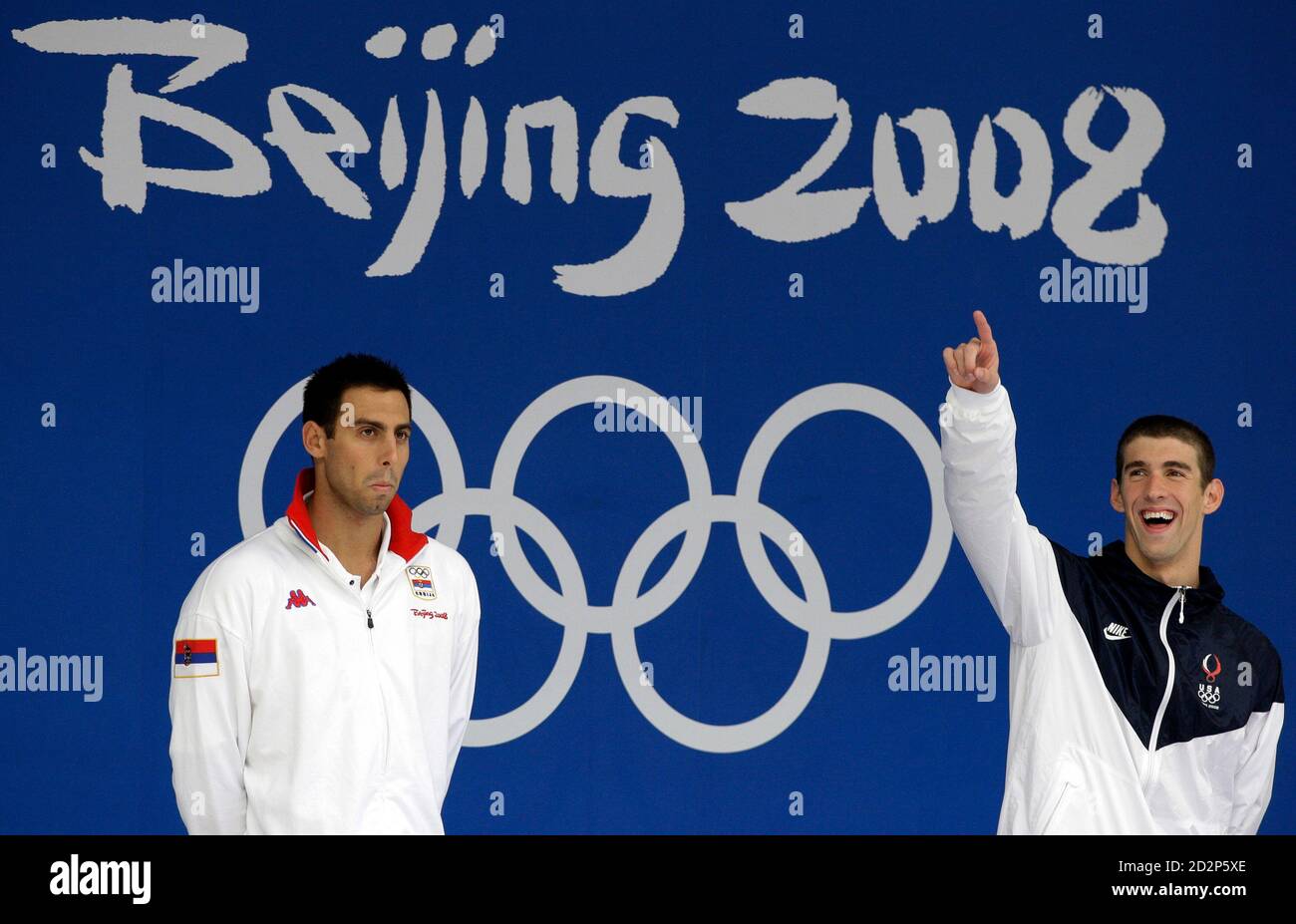Michael phelps milorad cavic mens High Resolution Stock Photography and ...