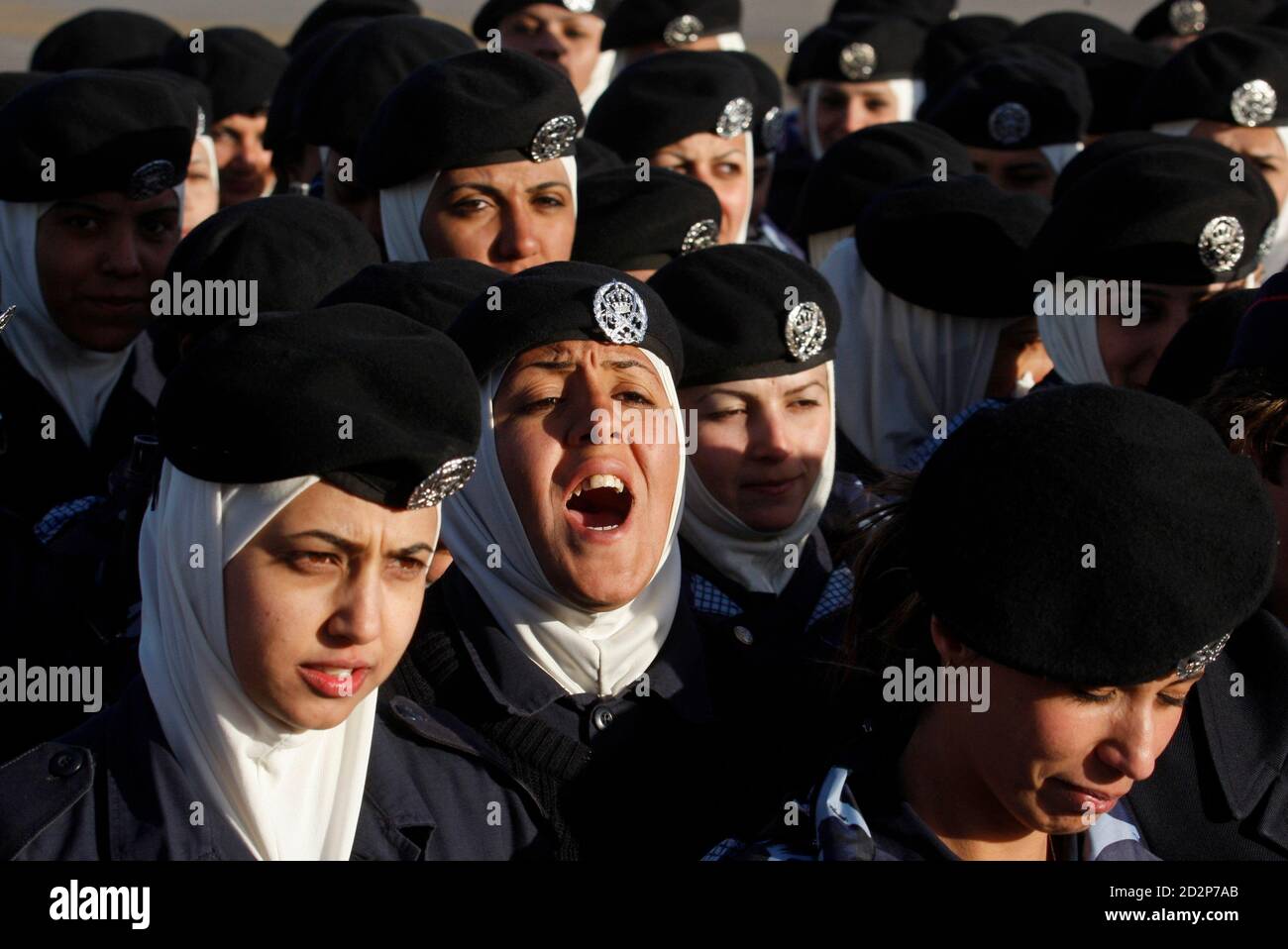 Jordanian military women hi-res stock photography and images - Alamy