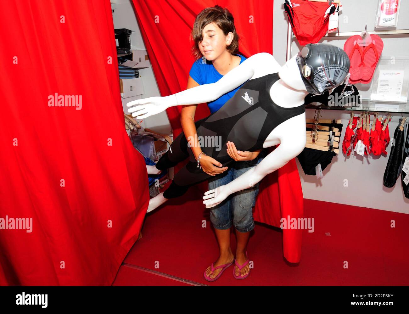 Swimming booth hi-res stock photography and images - Alamy