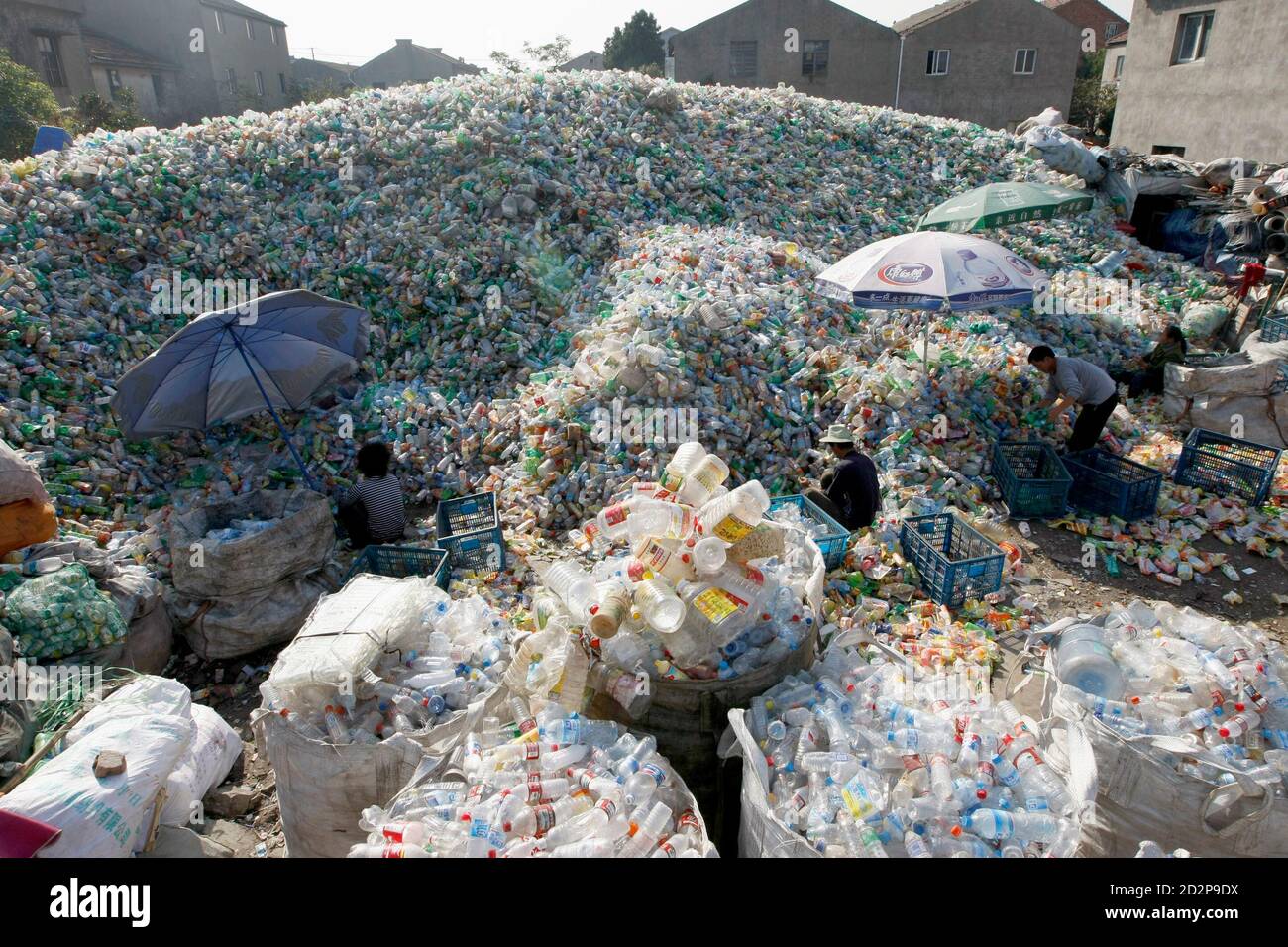 Plastic bottle recycling china hi-res stock photography and images - Alamy