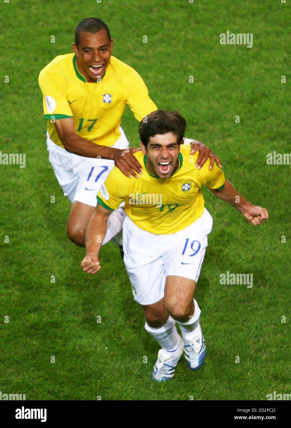Juninho pernambucano celebrates hi-res stock photography and images - Alamy