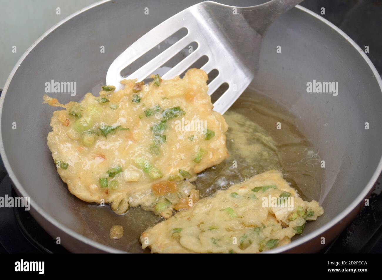 Tempe or tempeh Mendoan is a traditional food from Indonesia Stock ...