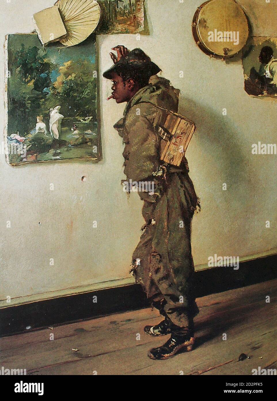 Buchser Frank - Art Student or Ring Taste - Swiss School - 19th Century ...