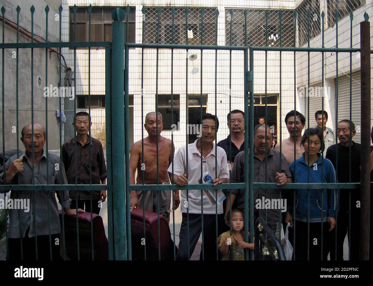 Behind prison gates hi-res stock photography and images - Alamy