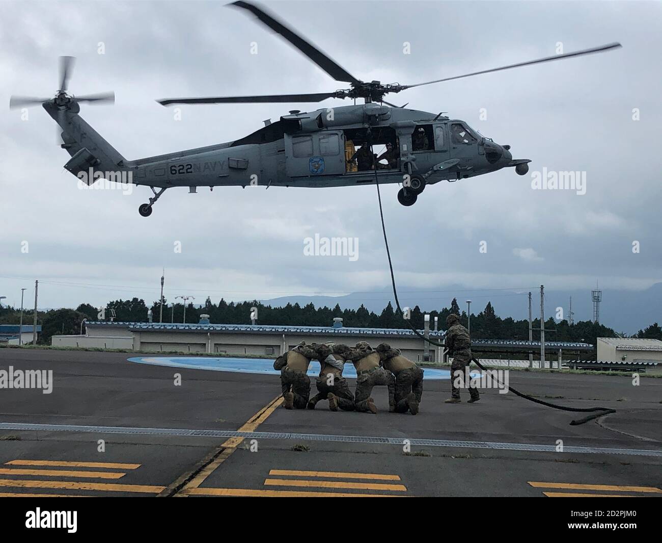 U.S. Marines with Fleet Anti-Terrorism Security Team-Pacific (FASTPAC ...