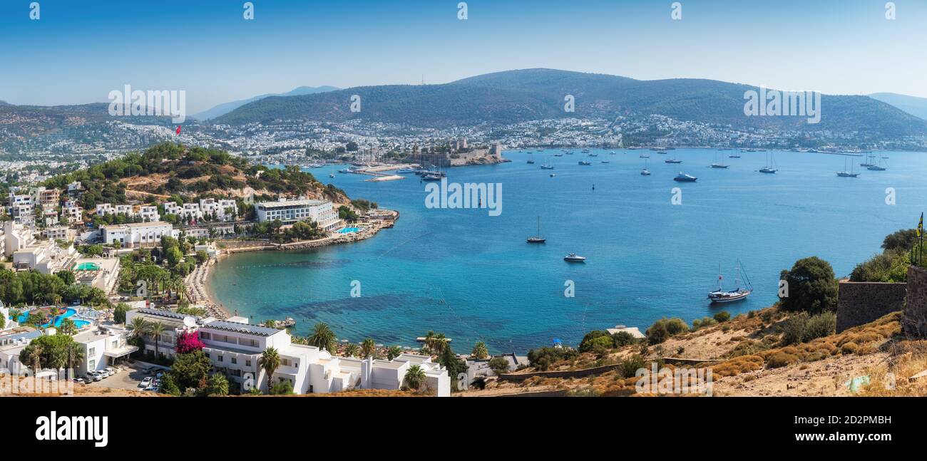 Panorama view bodrum hi-res stock photography and images - Alamy