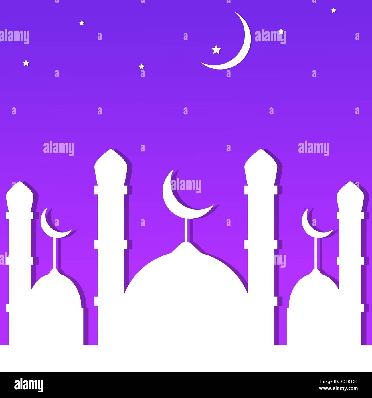 Islamic religious community Stock Vector Images - Alamy