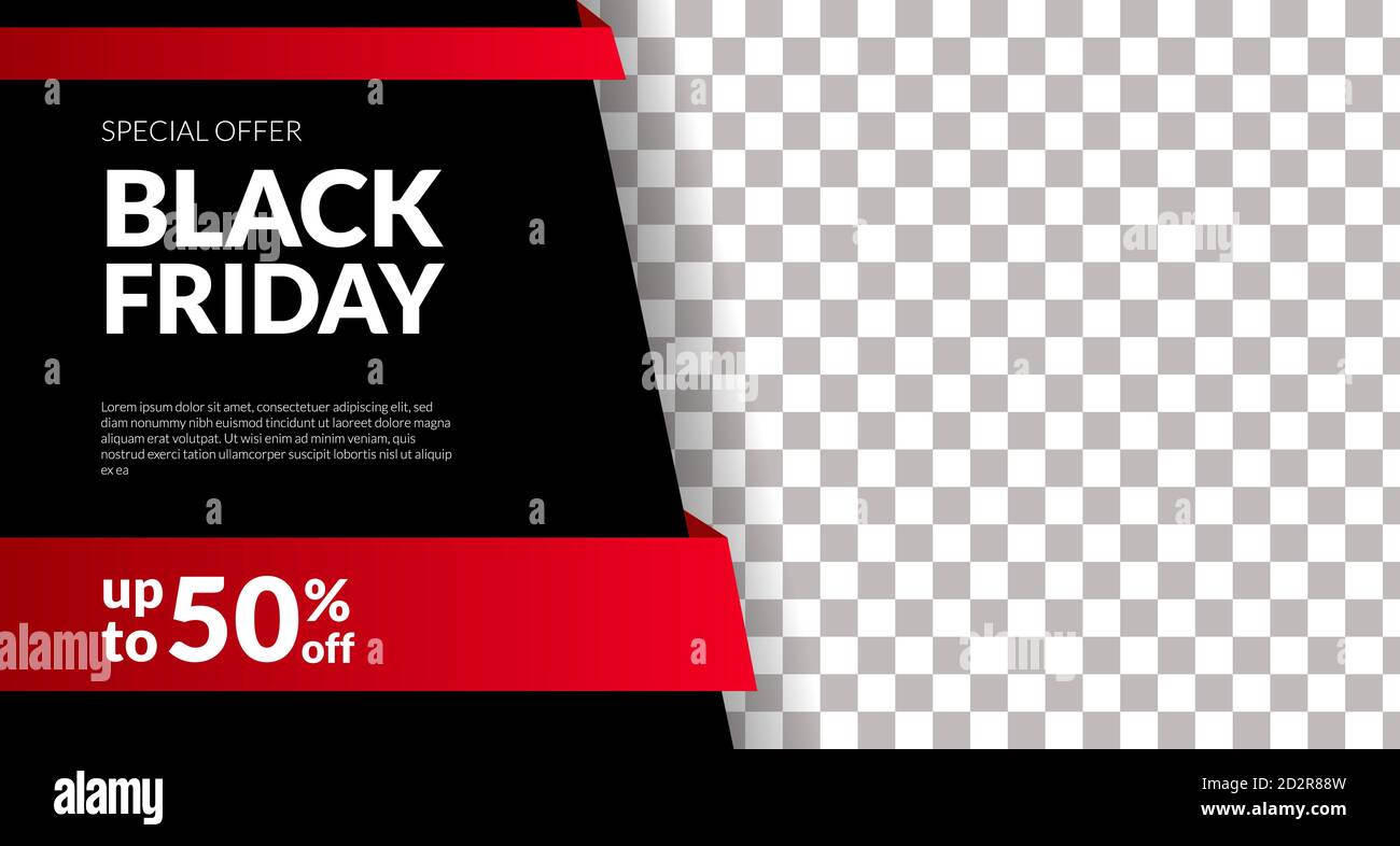 simple sale offer banner of black friday promotion poster template ...