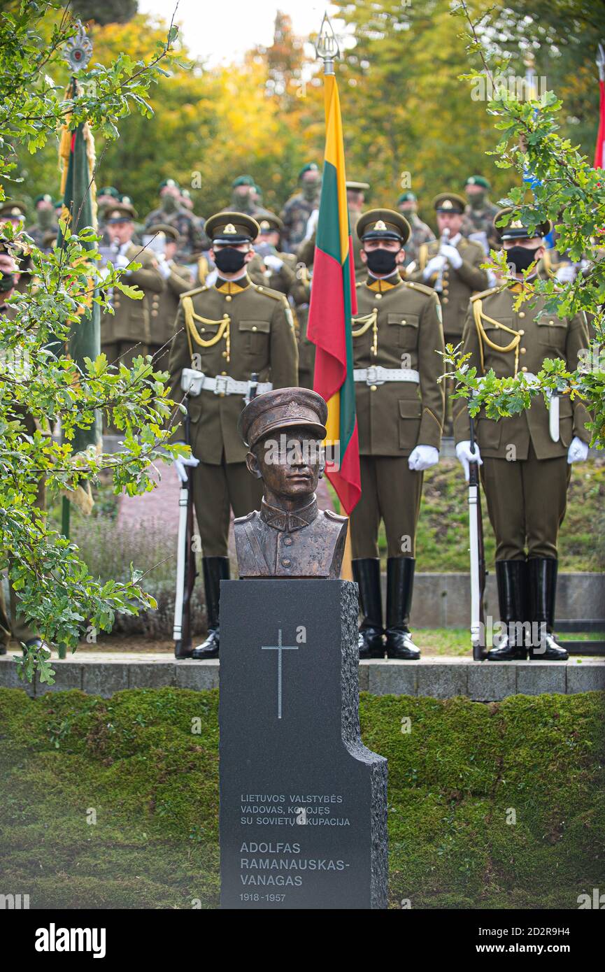 2020-10-06 — Monument to commander of Lithuanian partisans Adolfas ...