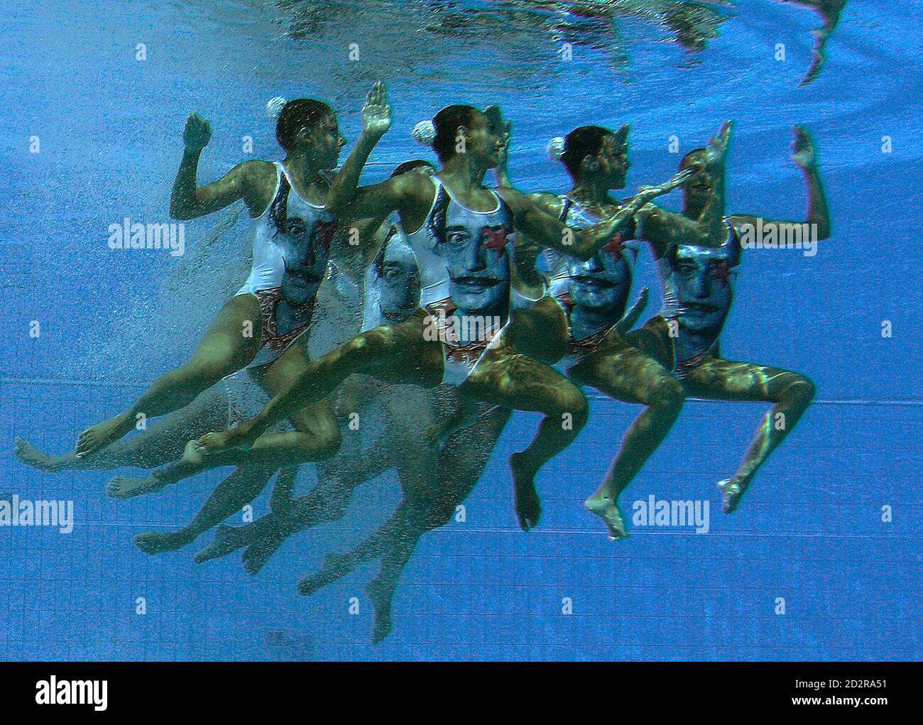 Spanish synchronized swimming team hi-res stock photography and images ...