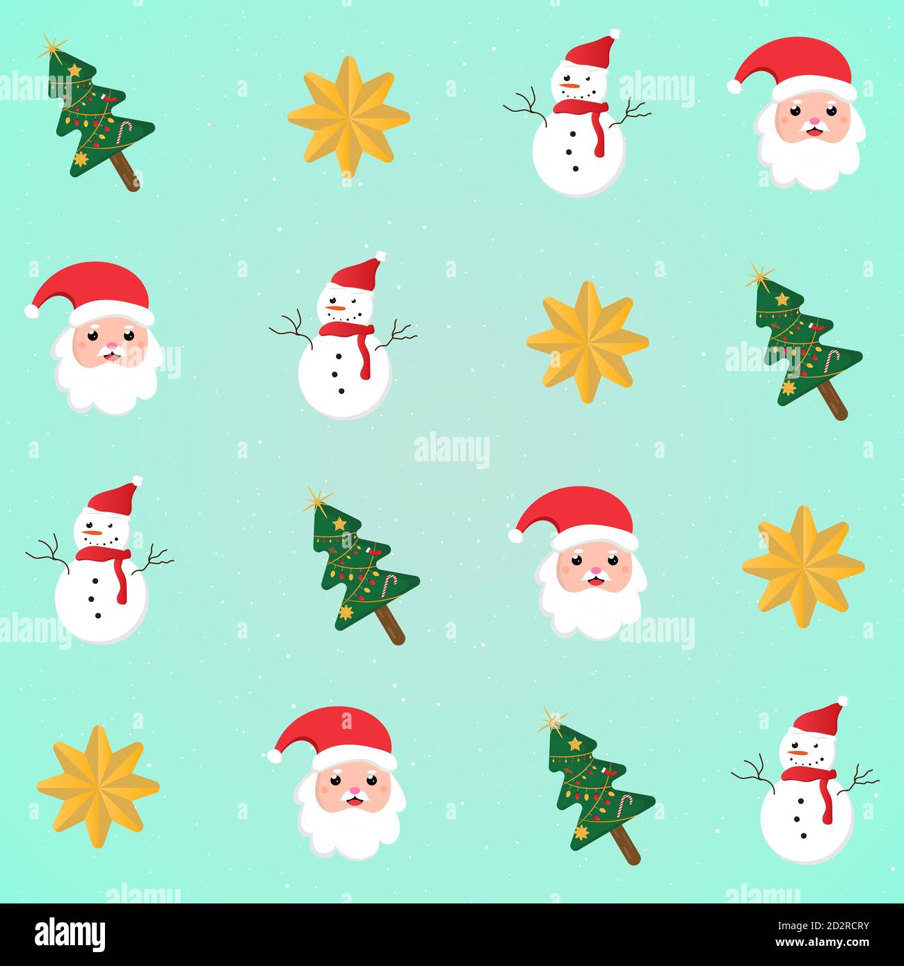 Christmas element pattern hi-res stock photography and images - Alamy