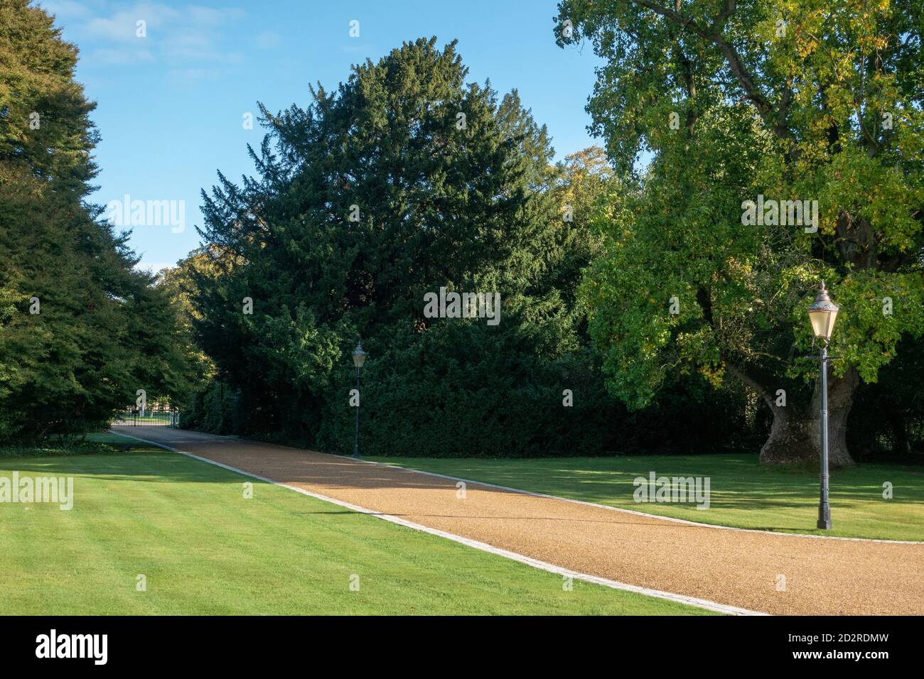 English country house driveway Stock Photo - Alamy